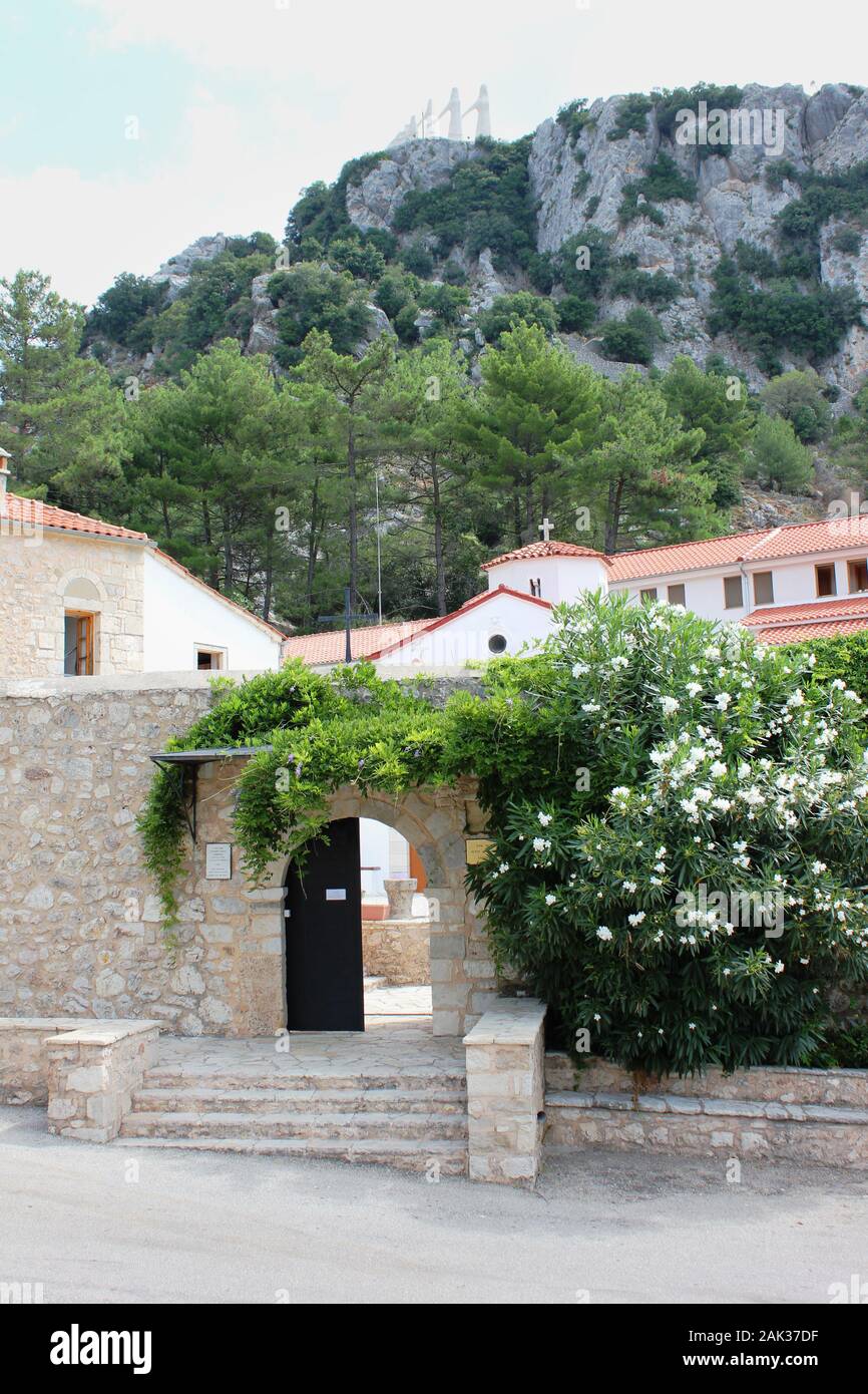 Holy Monastery of Saint Dimitrios in Zalongo or Zalogo Preveza Greece ...