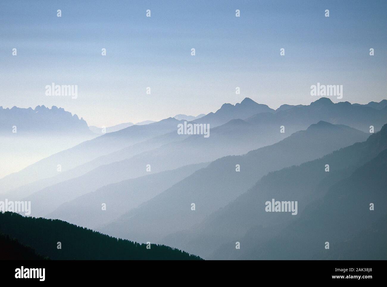 View of Goldeck, Austria, to the west.(undated picture) | usage ...