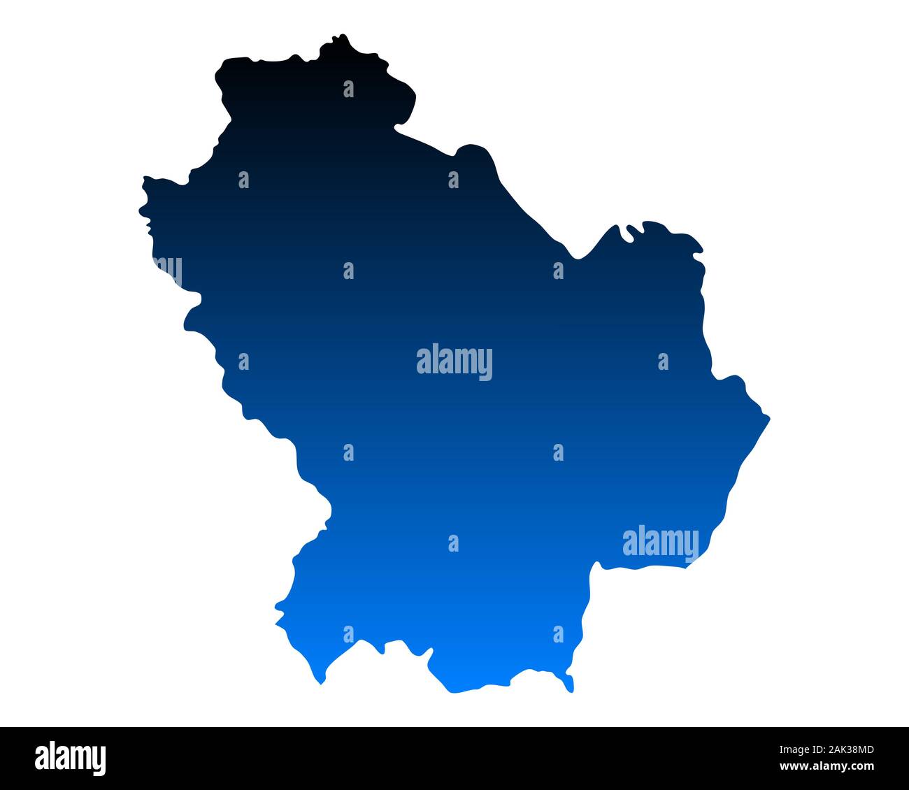 Map of Basilicata Stock Photo - Alamy