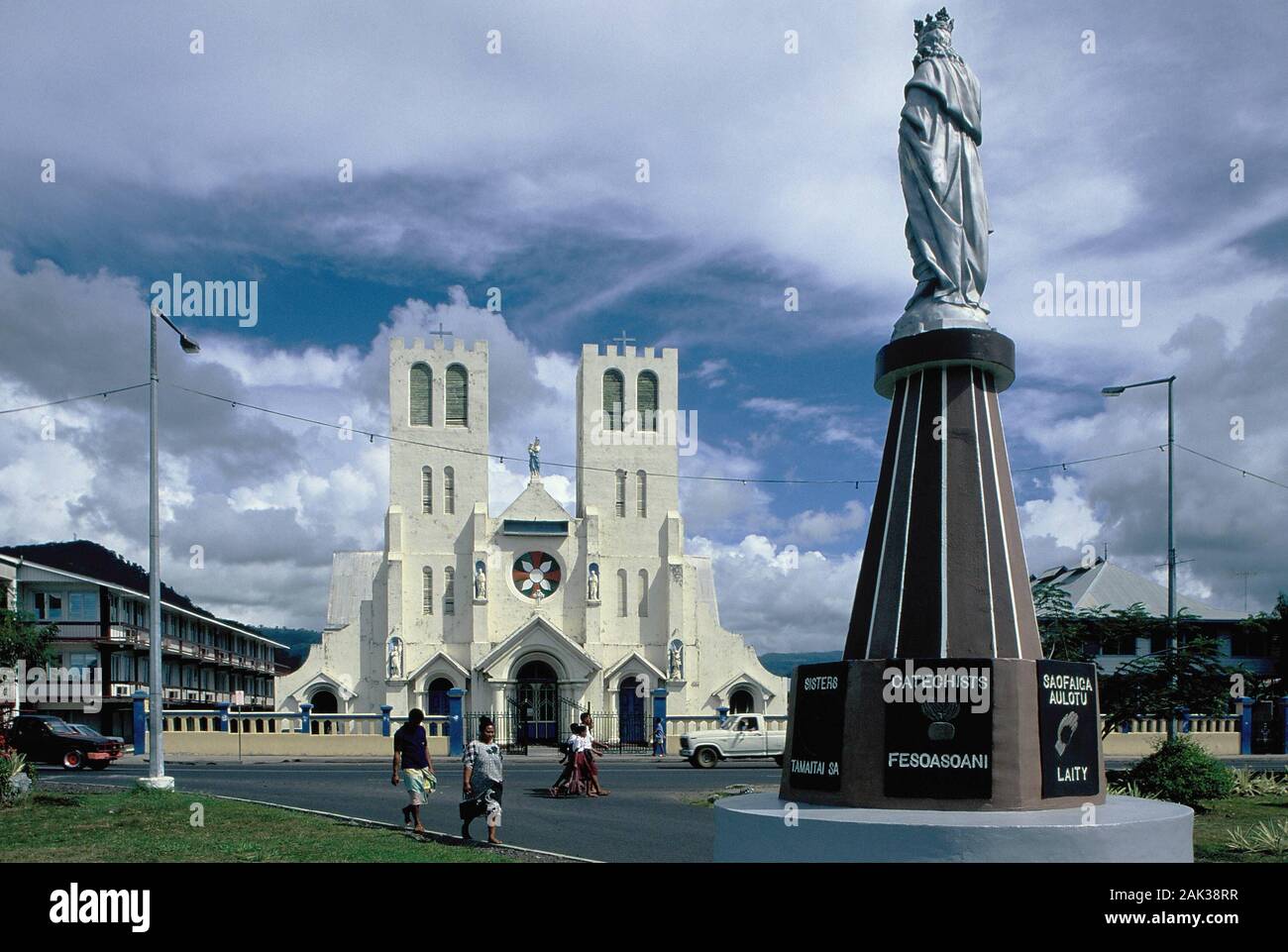 Samoa monument hi-res stock photography and images - Alamy