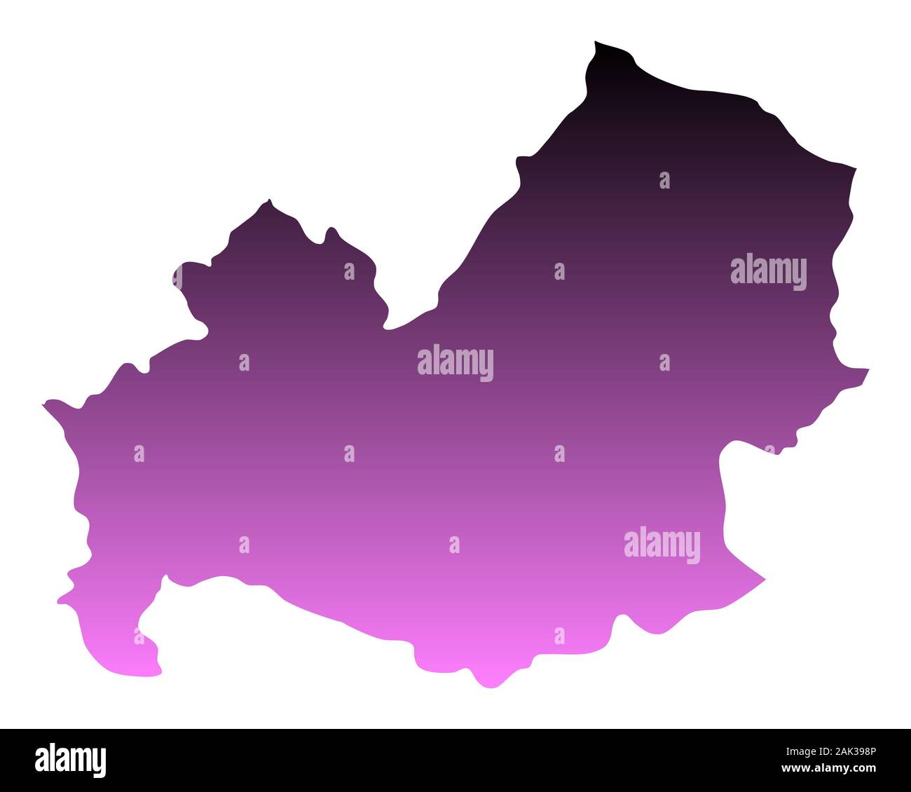 Map of Molise Stock Photo - Alamy