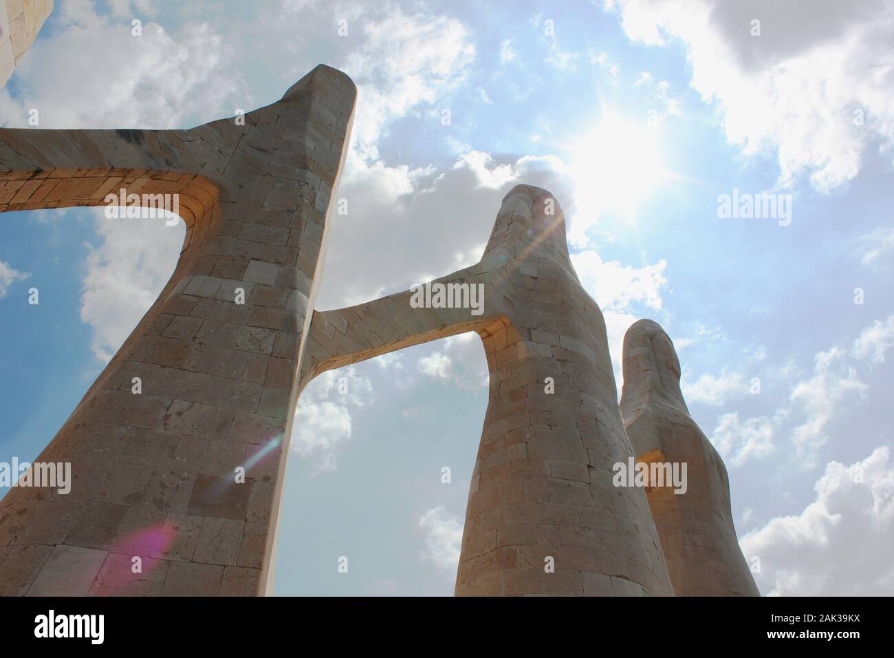 Monument of Zalongo or Zalogo Preveza Greece Stock Photo - Alamy