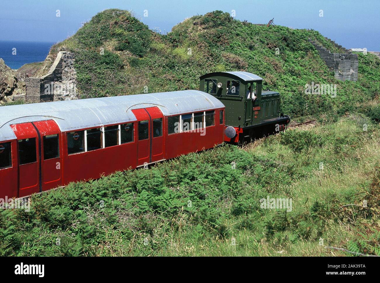 The alderney railway line hi-res stock photography and images - Alamy