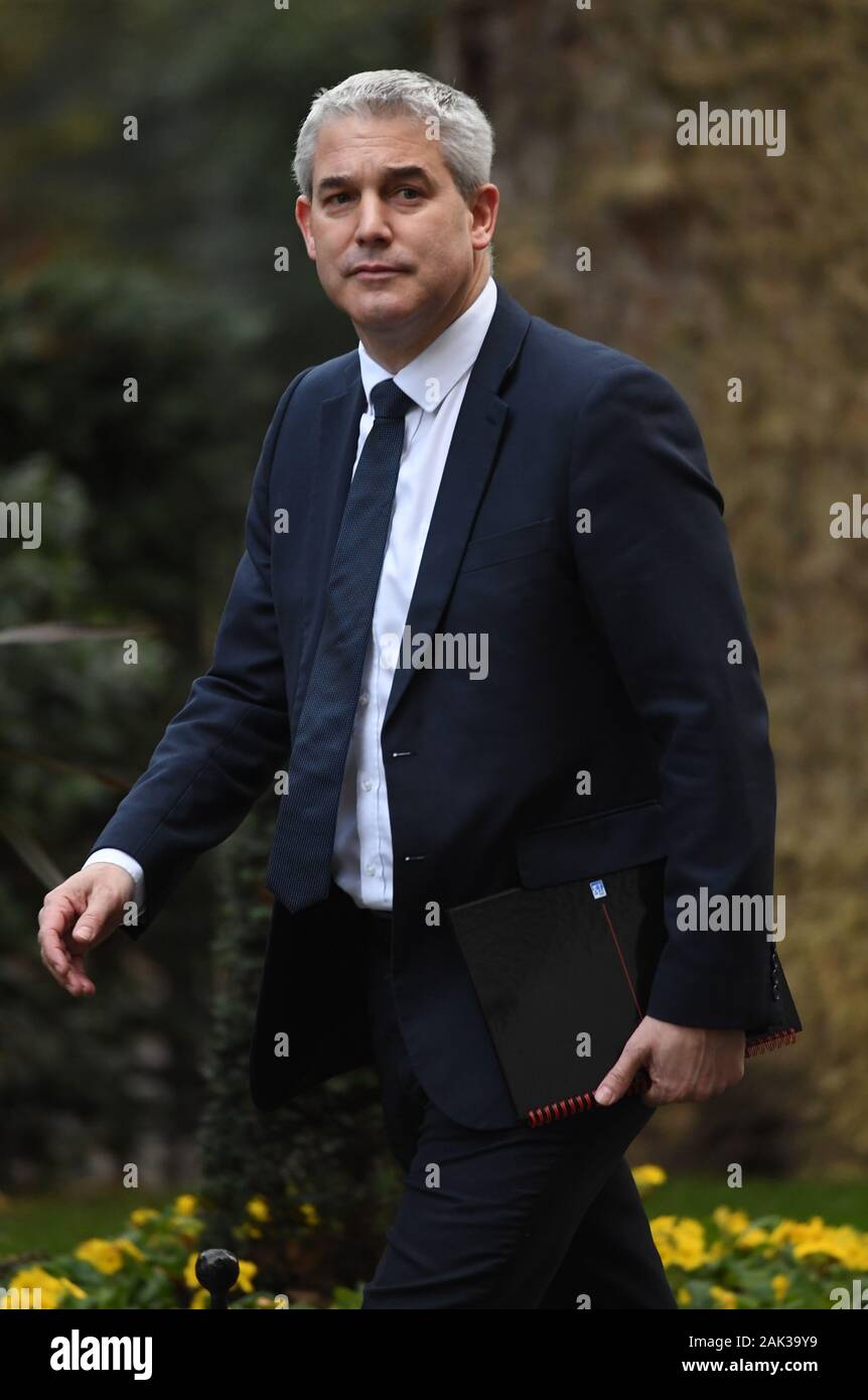 Exiting european union secretary stephen barclay hi-res stock ...