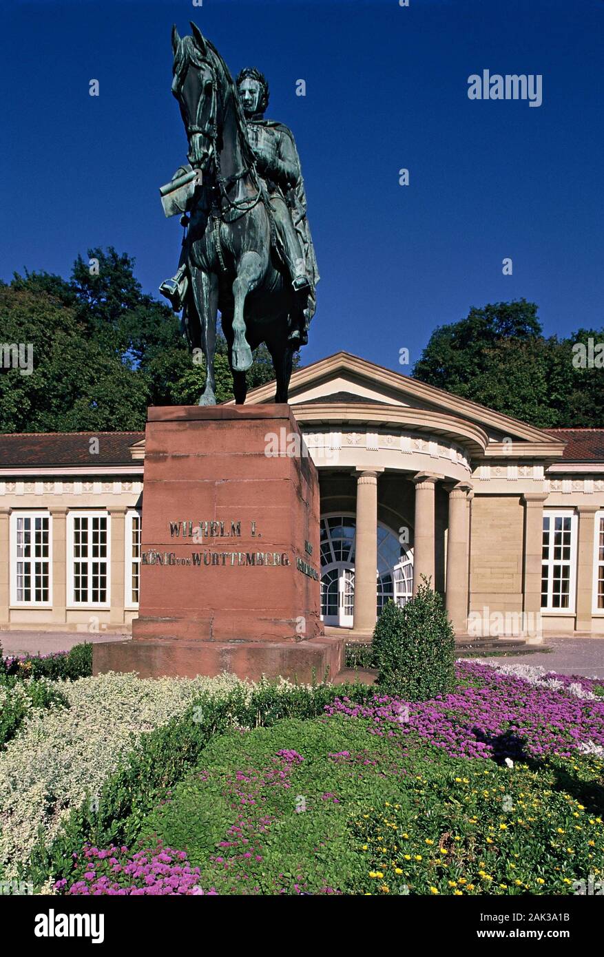 Equestrian statue of king william i hi-res stock photography and images ...