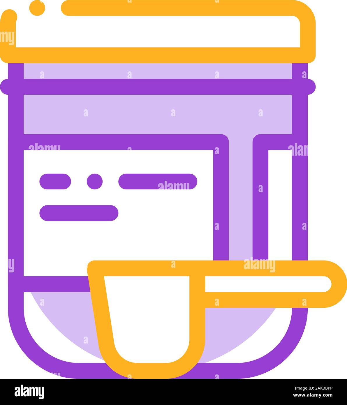 Protein powder bottle scoop Cut Out Stock Images & Pictures - Alamy