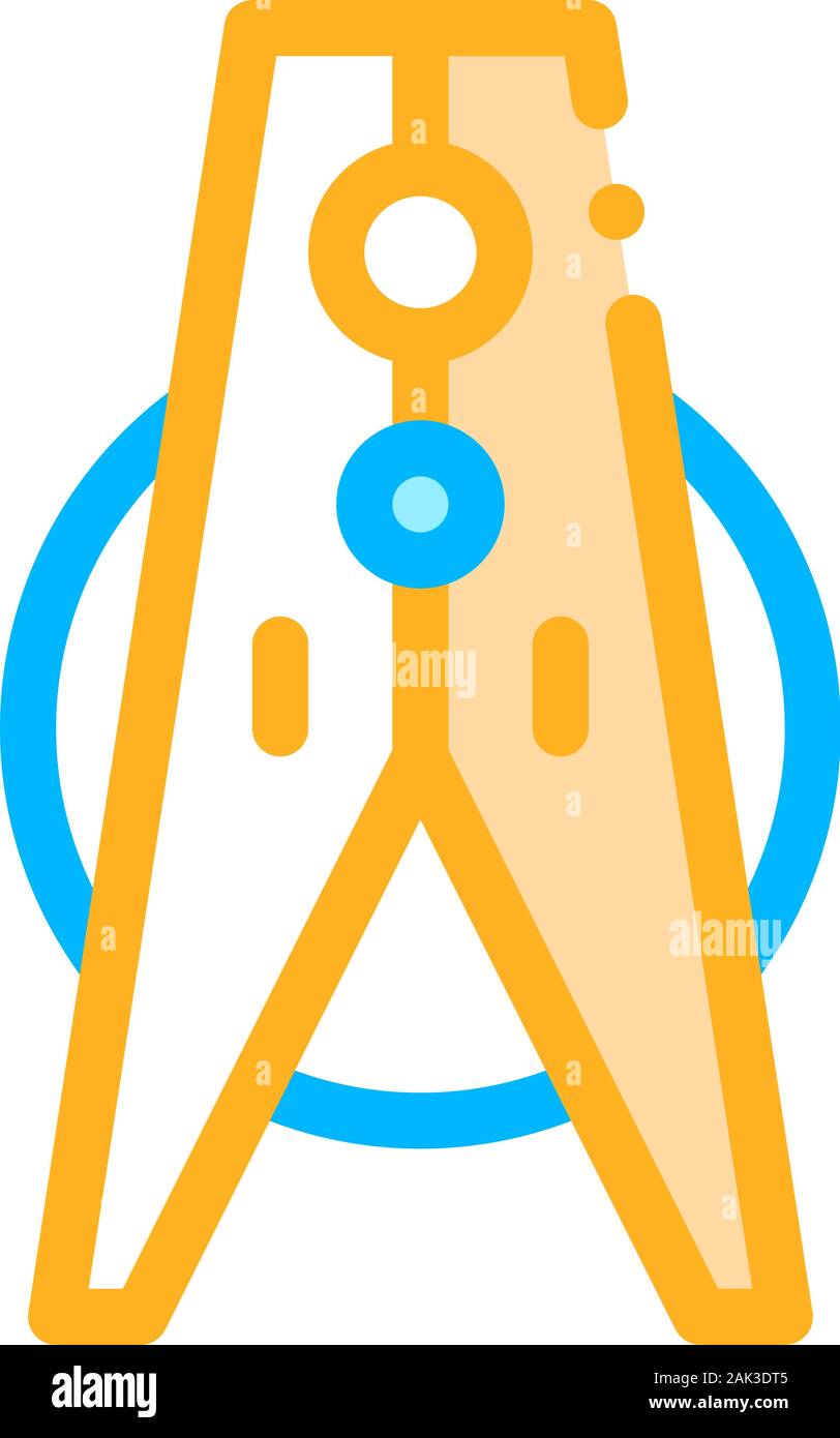 Washing clothes peg Stock Vector Images - Alamy