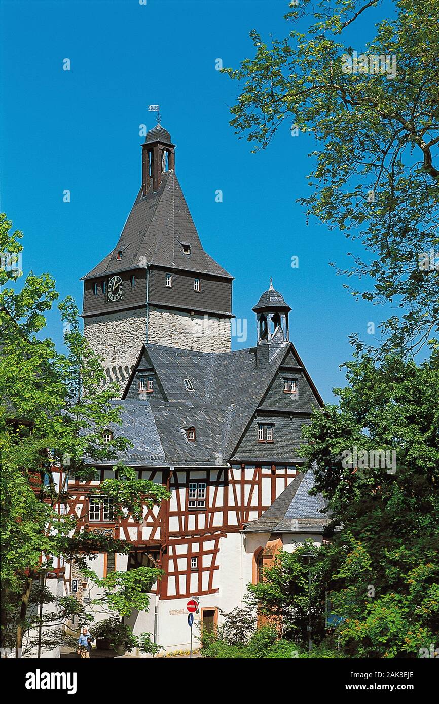 The town museum of Bad Camberg in the Taunus, Germany. (undated picture ...