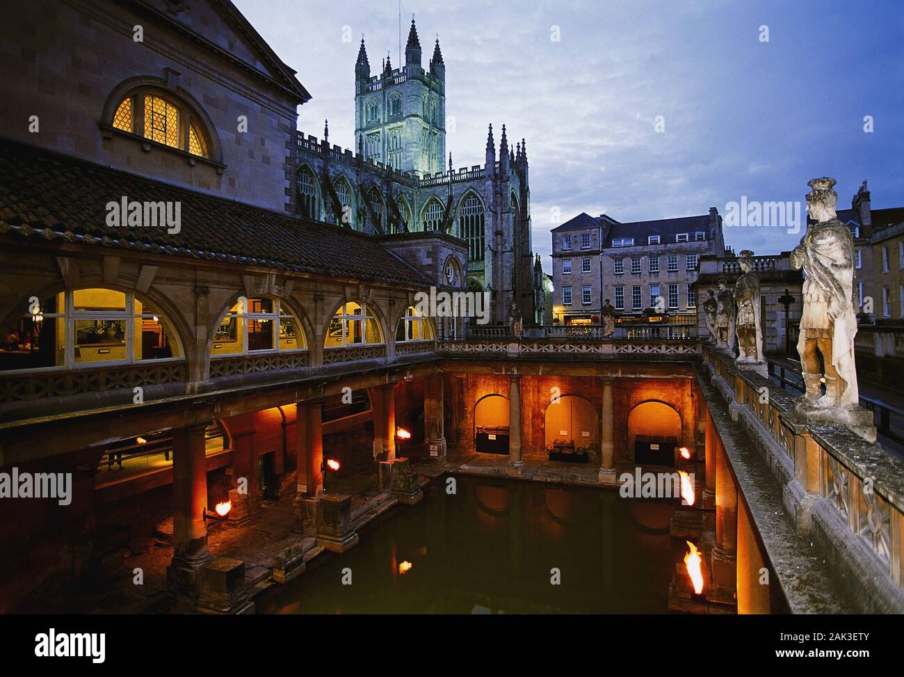 A photo of the Roman baths and temple ground Roman Baths in the south ...