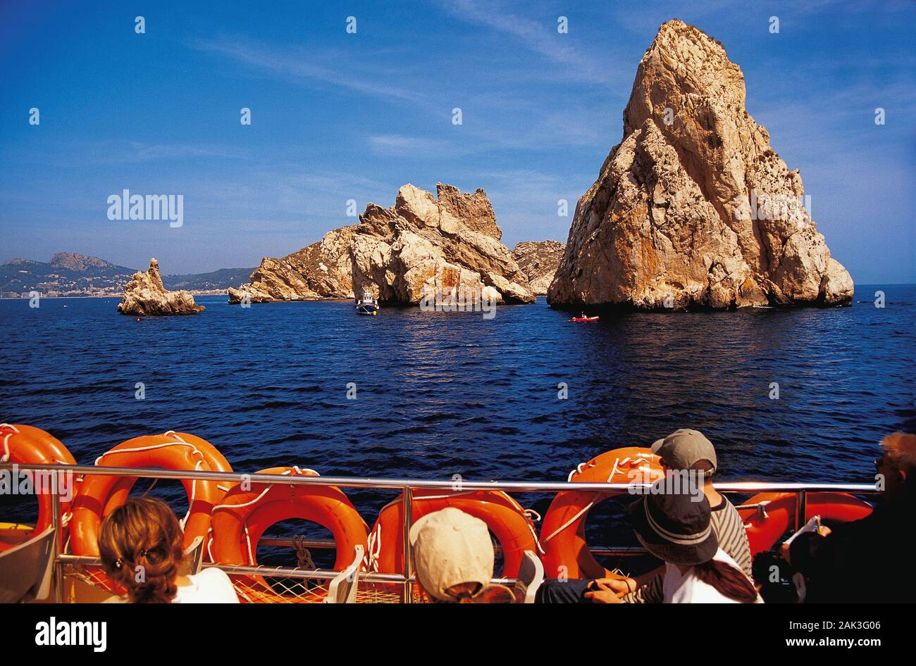 The Medes islands are a striking archipelago, which is visible from ...