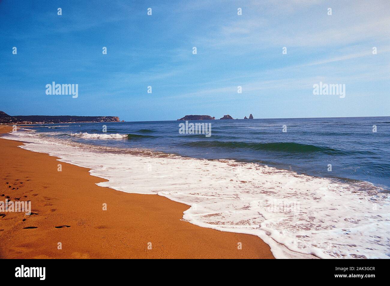The Medes islands are a striking archipelago, which is visible from ...