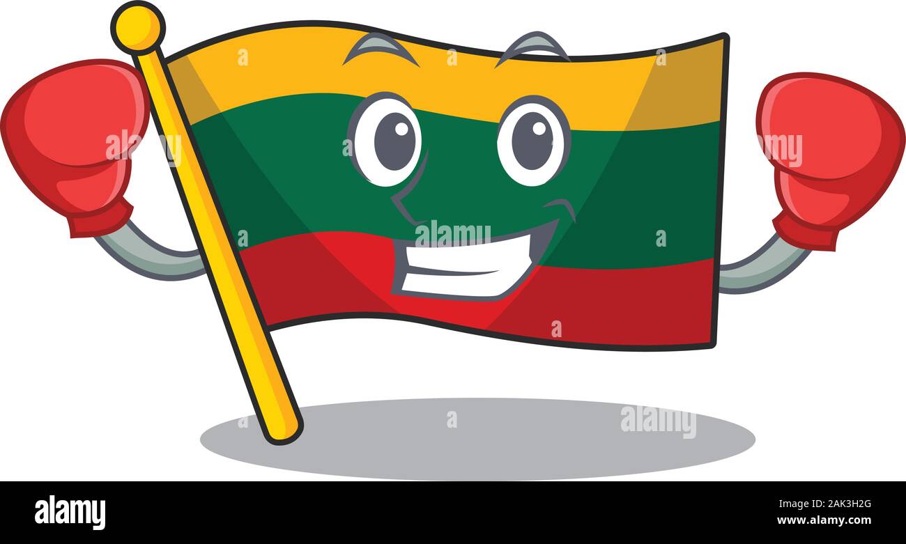 Lithuanian boxer Stock Vector Images - Alamy