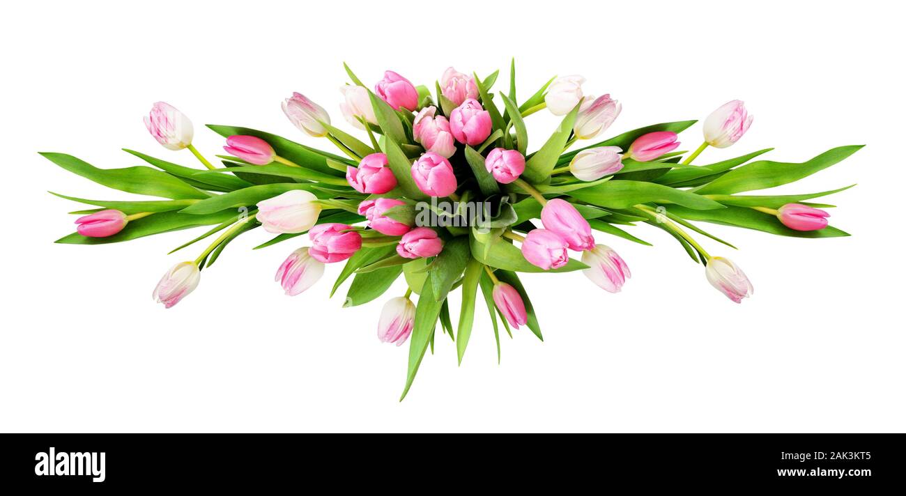 Horizontal Flower Arrangement