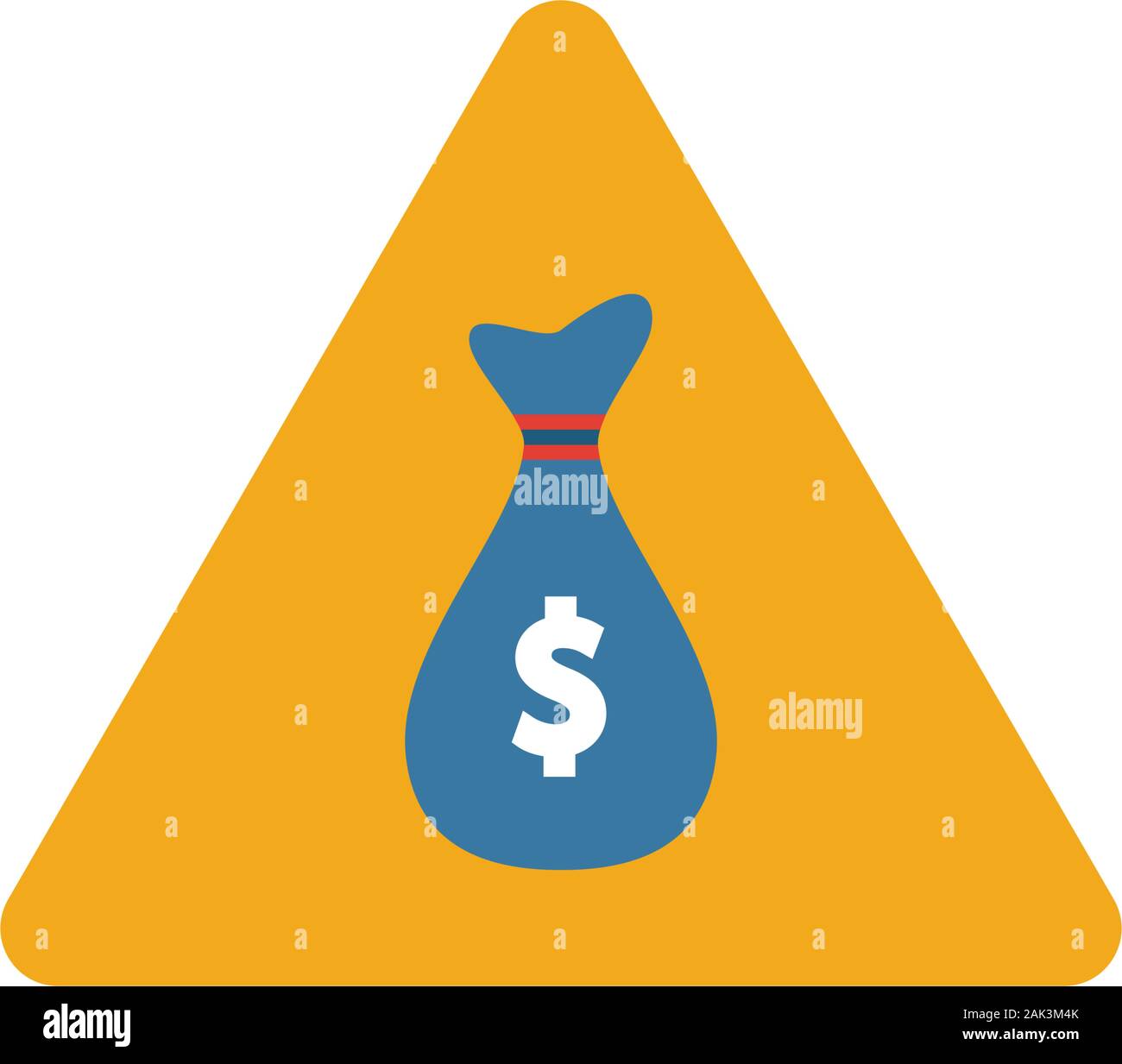Financial Risk icon. Simple element from risk management icons ...