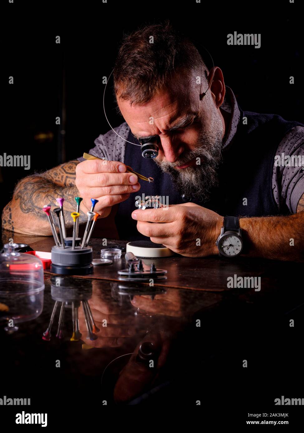 Luxury watch making hi-res stock photography and images - Alamy