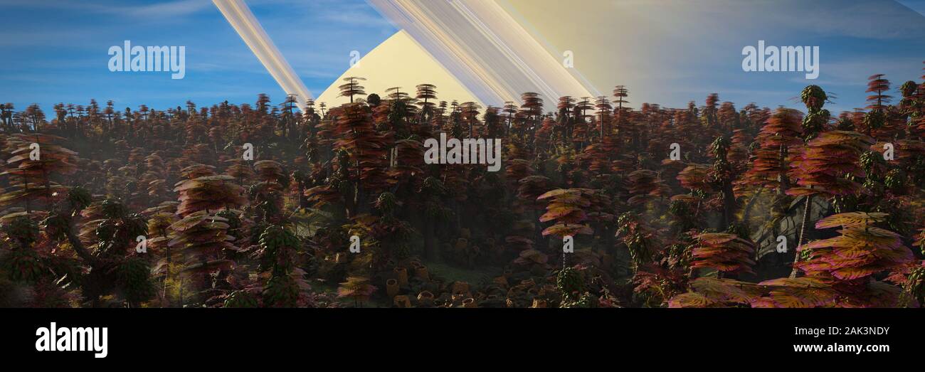 Exoplanet landscape hi-res stock photography and images - Alamy