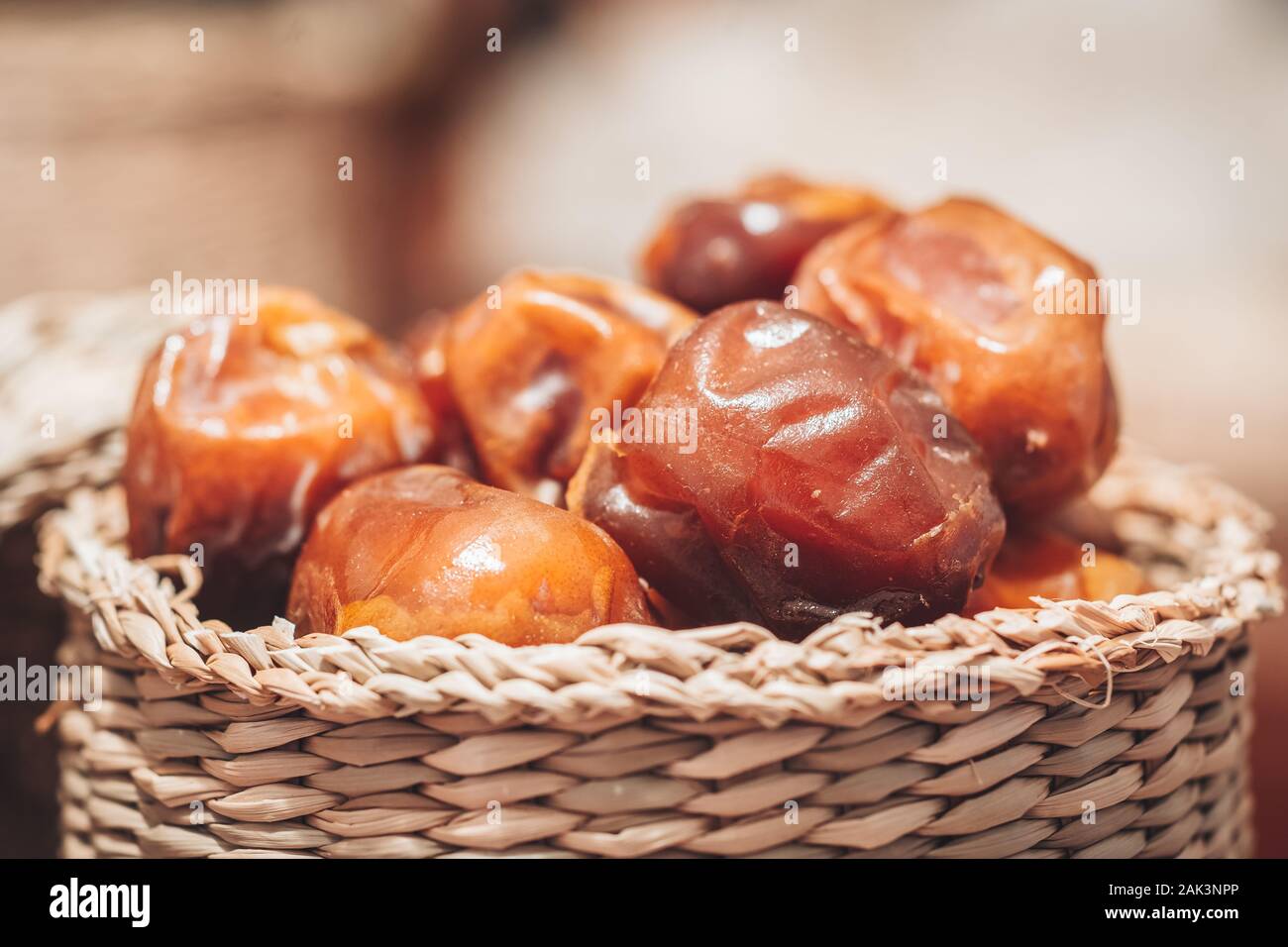 Delicious fresh and sweet Sukkari dates from Saudi Arabia Stock Photo ...