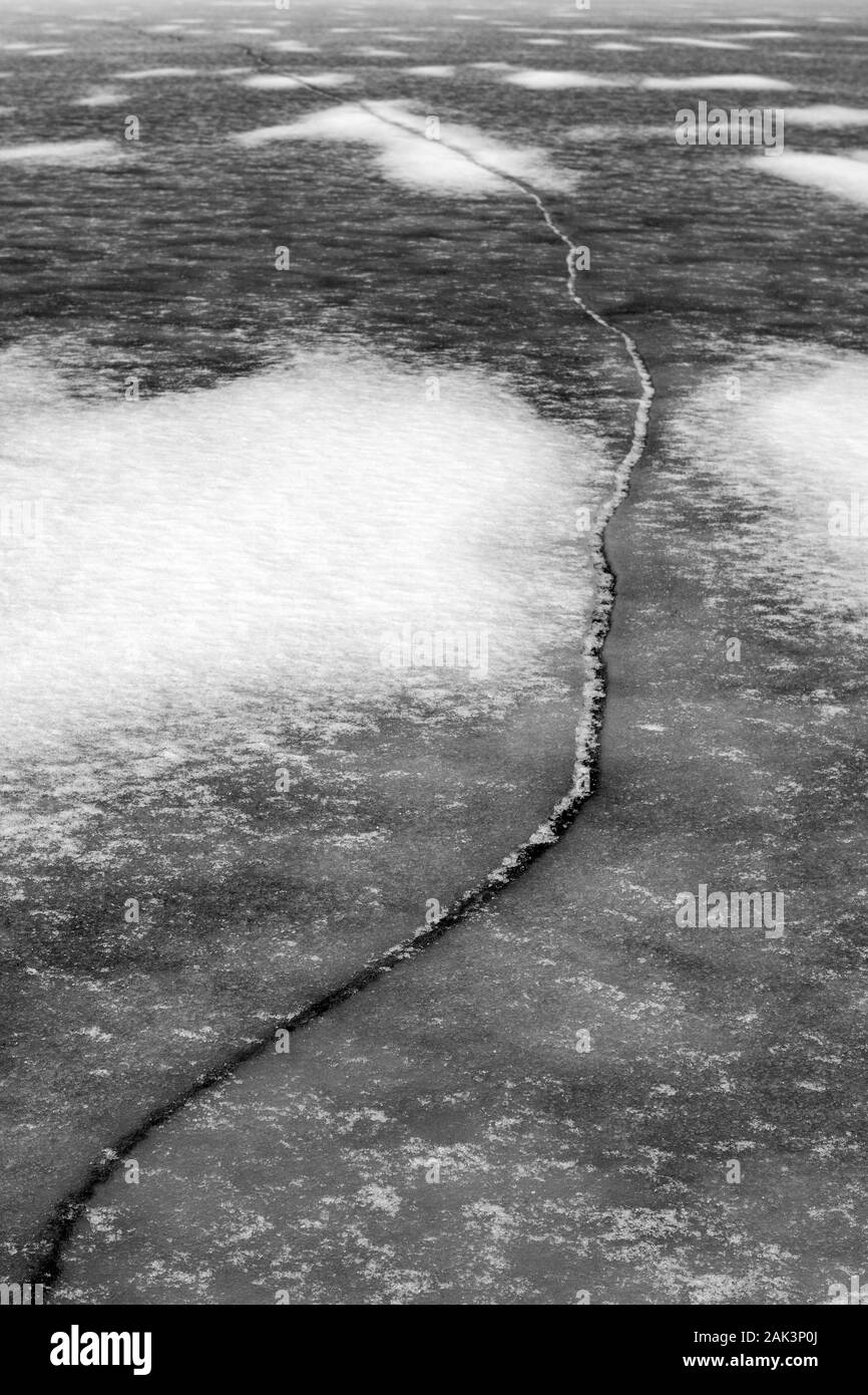 Structures of ice Black and White Stock Photos & Images - Alamy