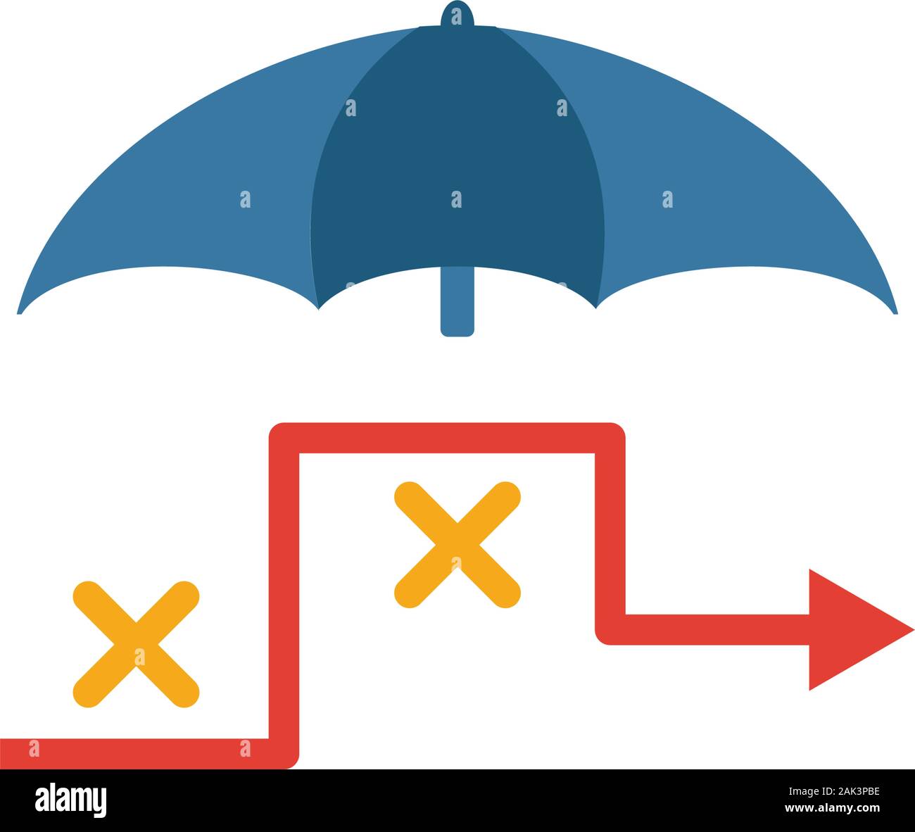 Risk Plan icon. Simple element from risk management icons collection ...