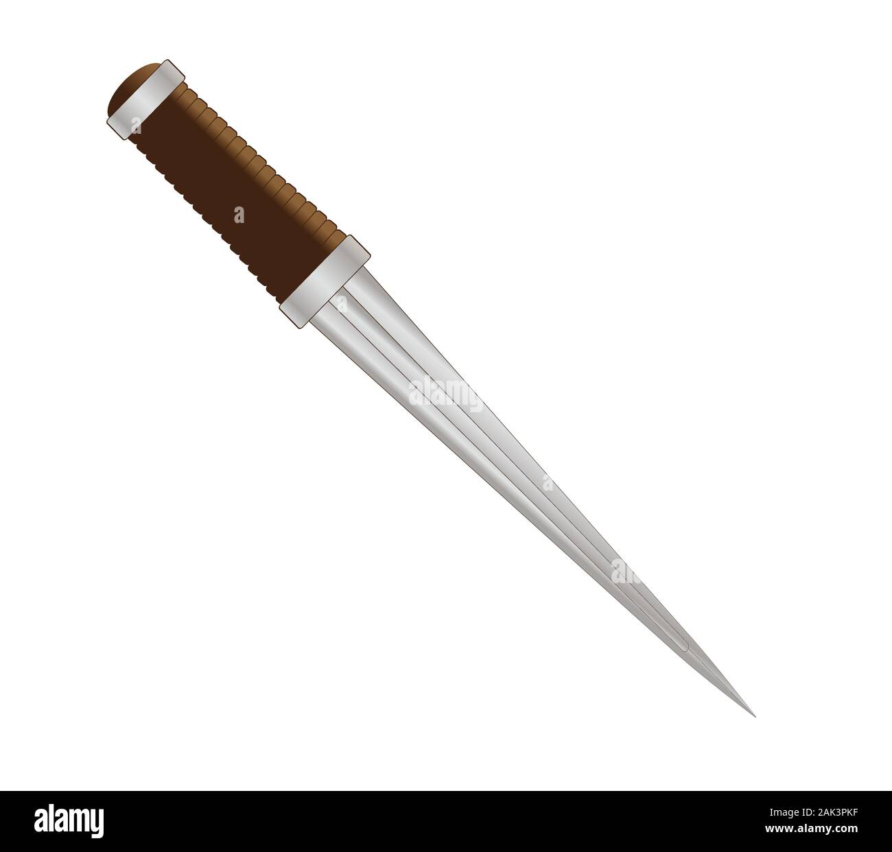 Stiletto dagger Stock Vector Images - Alamy