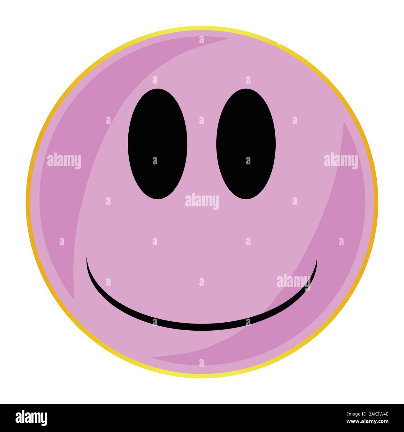 Lady smiley face Cut Out Stock Images & Pictures - Alamy