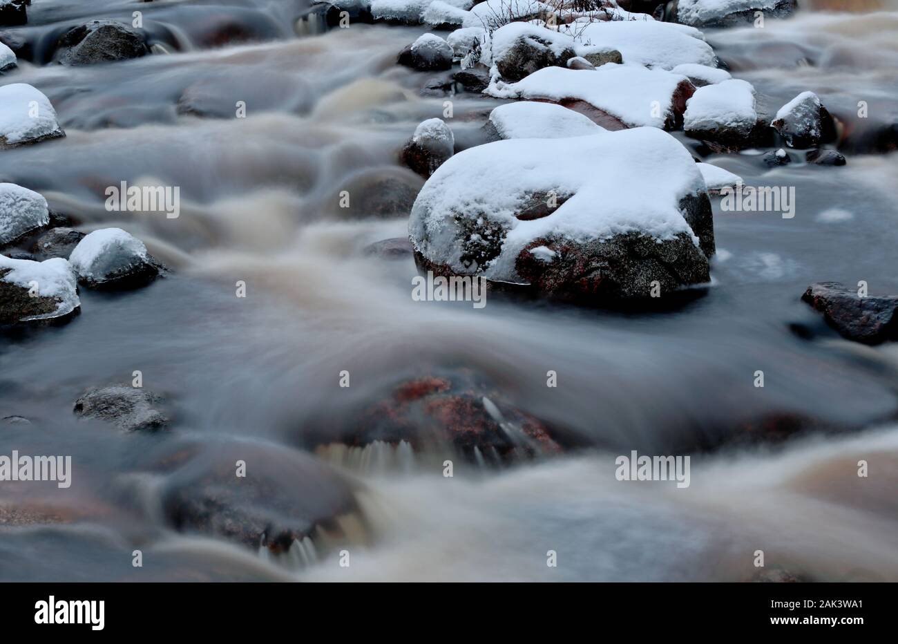 Long exposure beautiful frozen hi-res stock photography and images - Alamy