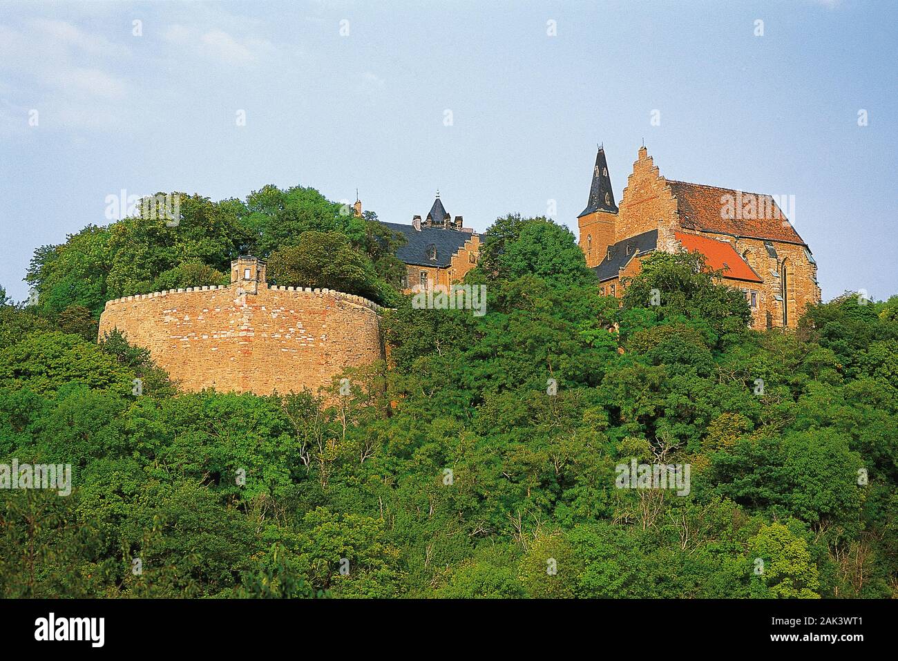 The castle at Mansfeld was one of the most powerful fortresses in ...