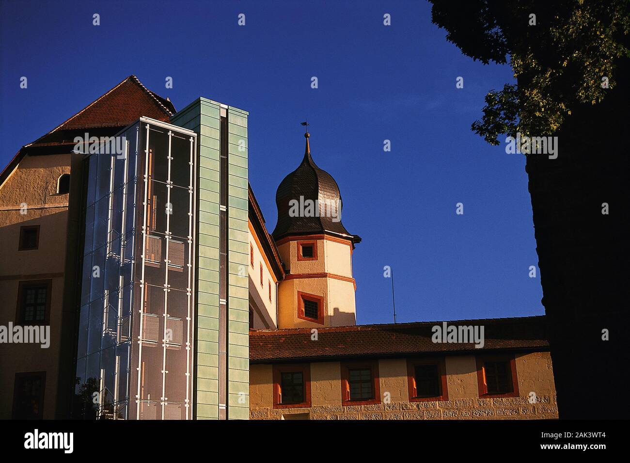 The Palatinate museum in the castle in Forchheim in the Franconian ...