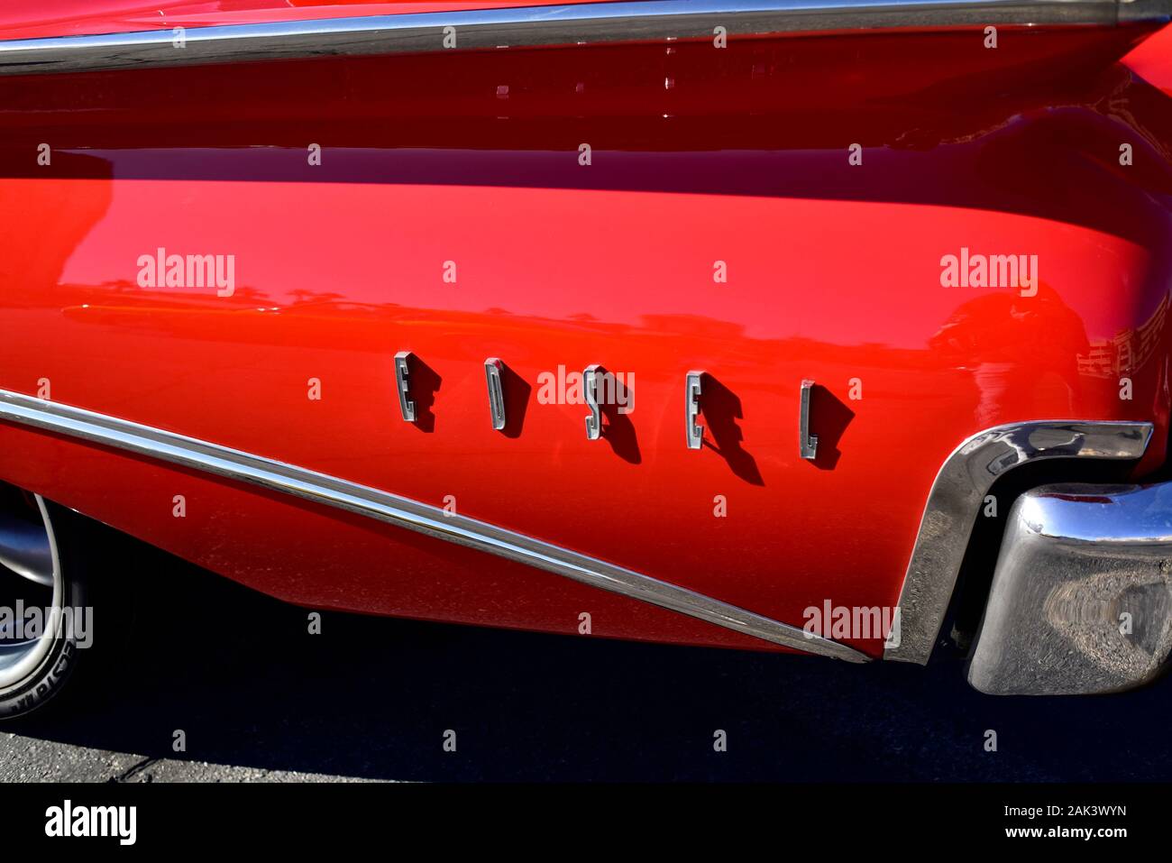 Red edsel hi-res stock photography and images - Alamy