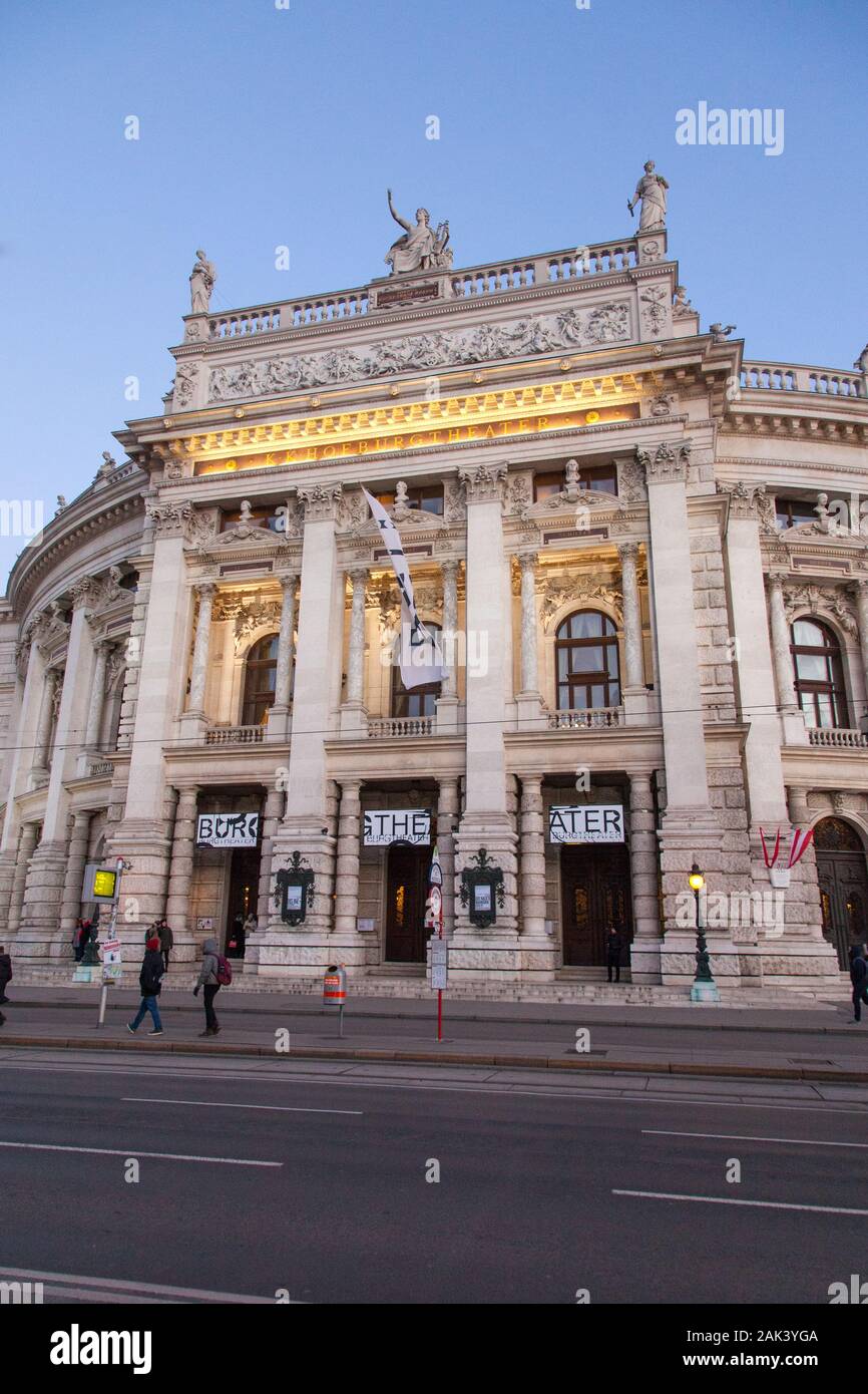 Burgtheater Vienna Austria High Resolution Stock Photography and Images ...