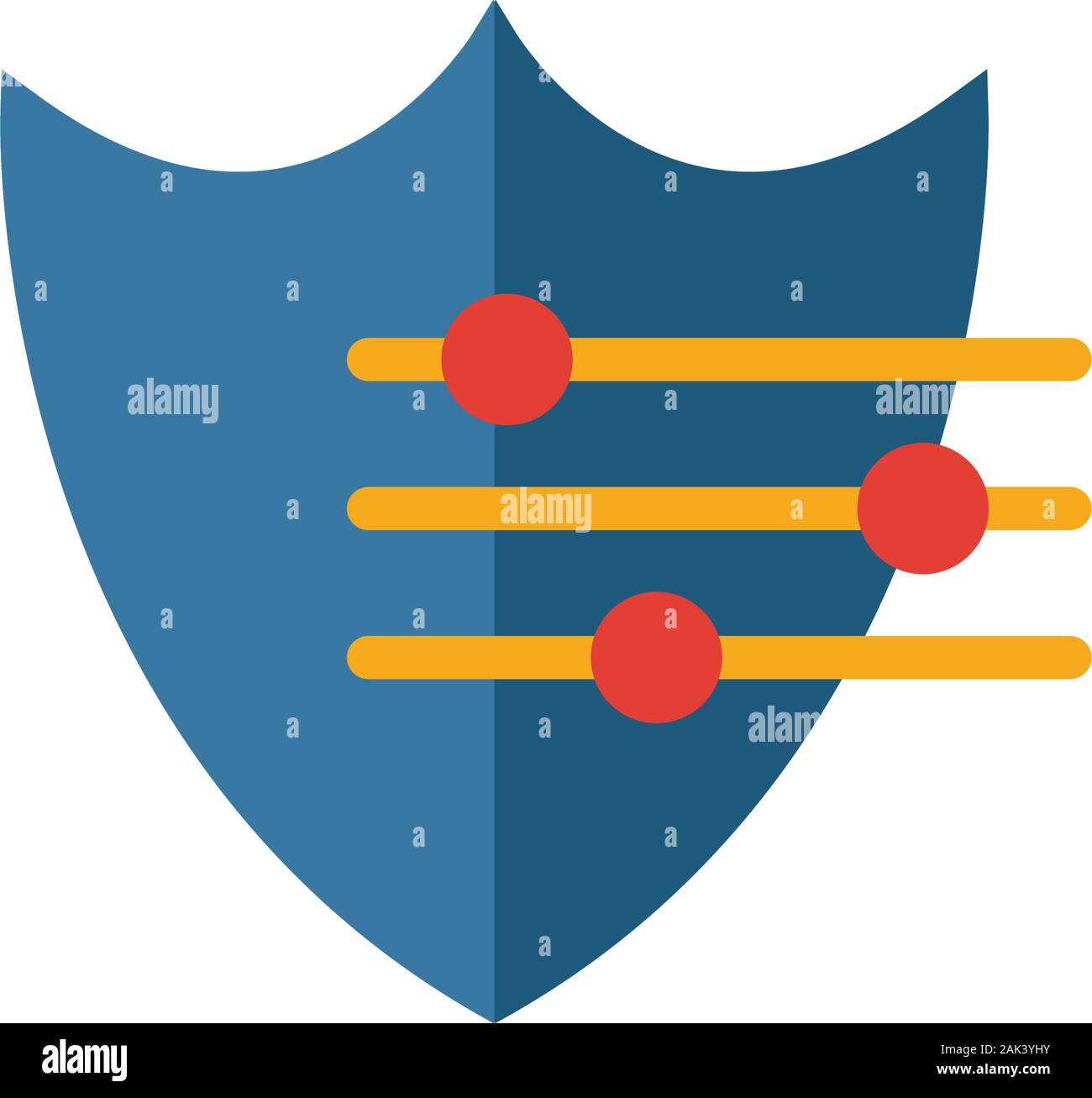 Control icon. Simple element from risk management icons collection ...