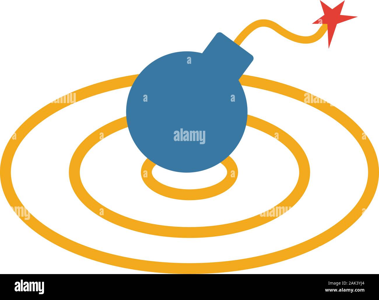 Scope Of Risk icon. Simple element from risk management icons ...
