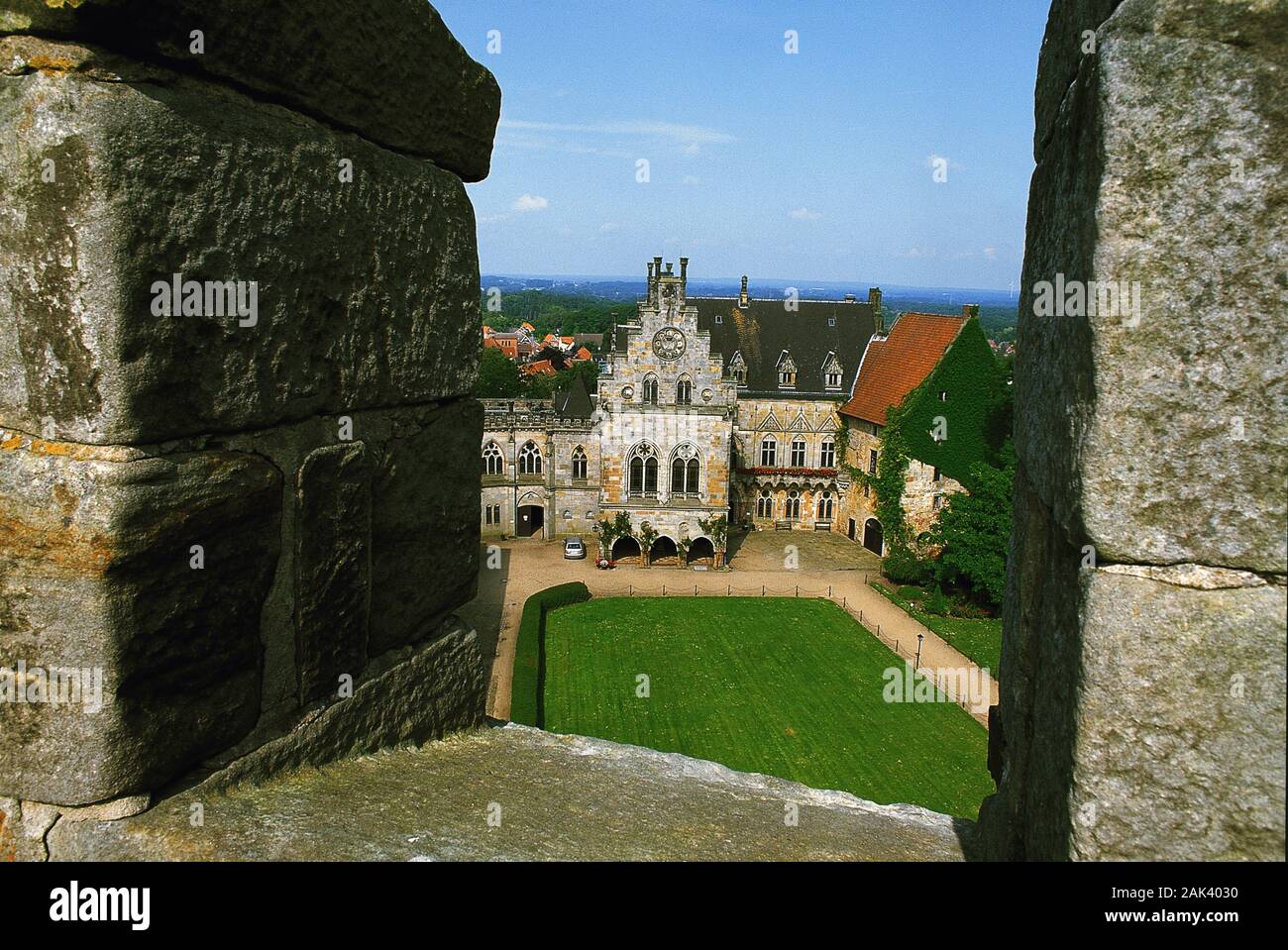 From a defenestration one has a great view to the inner ward of ...