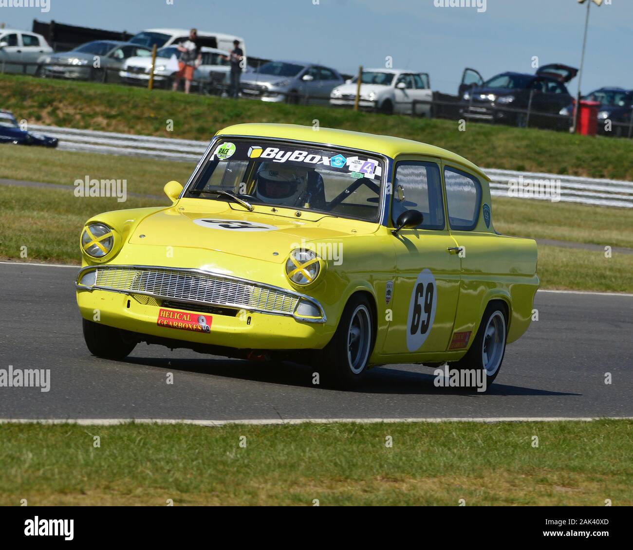 Bob Bullen, Ford Anglia 105E, Historic Touring Cars, HSCC, Historic ...