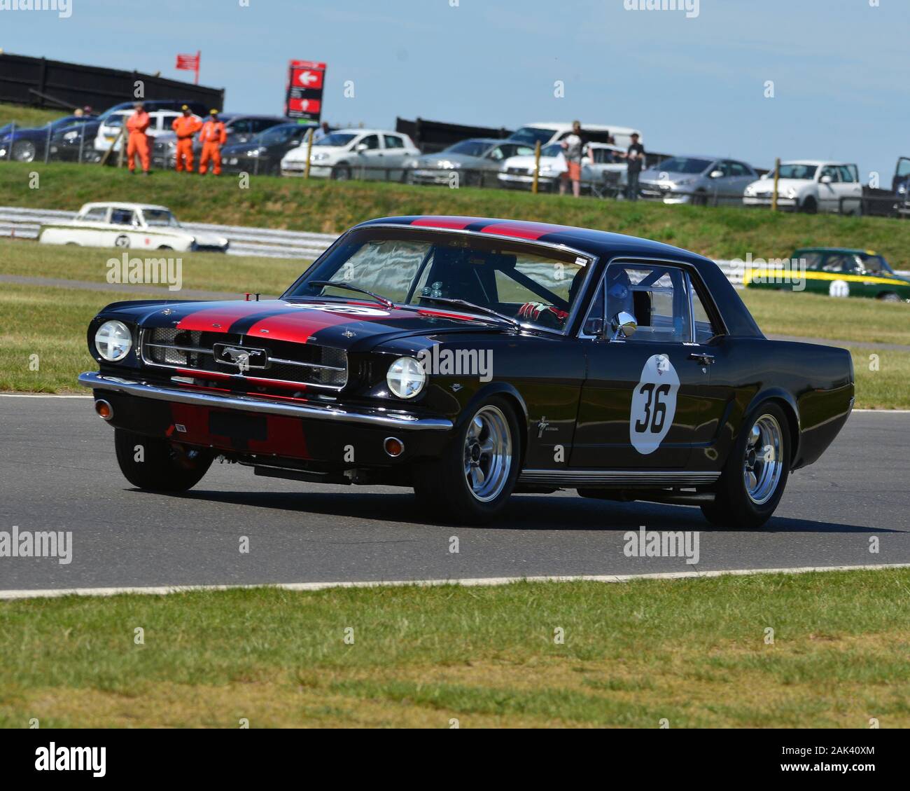 Jonathan Evans, Ford Mustang, Historic Touring Cars, HSCC, Historic ...