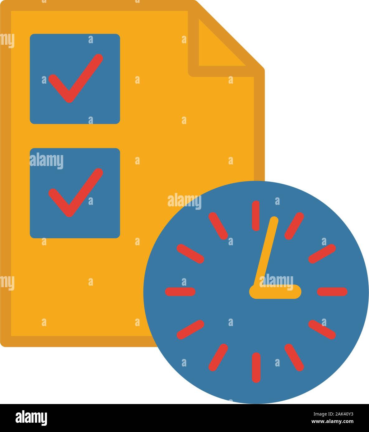 Project Duration icon. Simple element from risk management icons ... Project Duration icon. Simple element from risk management icons ...