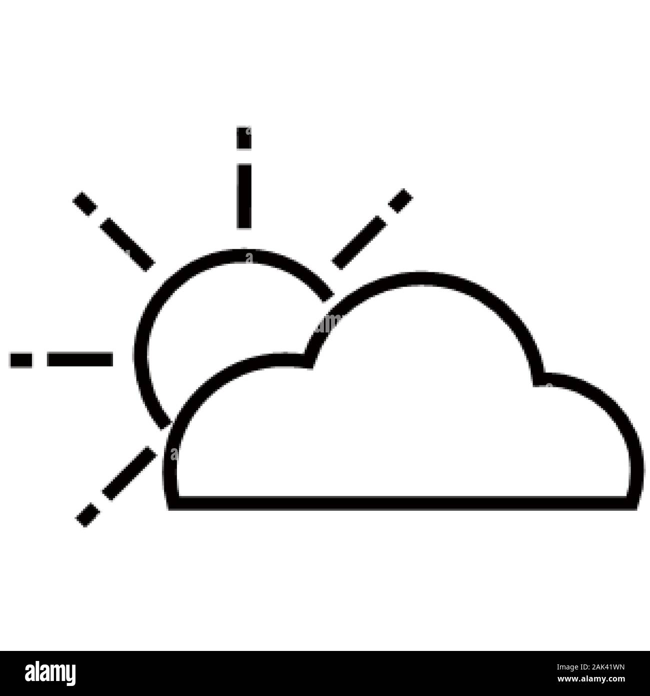 Cloud and sunset view Cut Out Stock Images & Pictures - Alamy