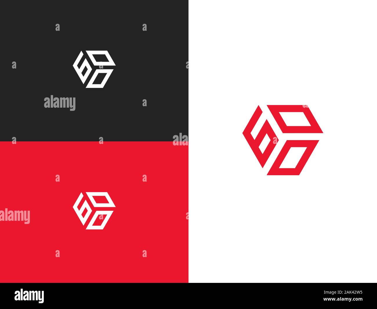 Combined number 600, vector element of the icon template. Set of ...