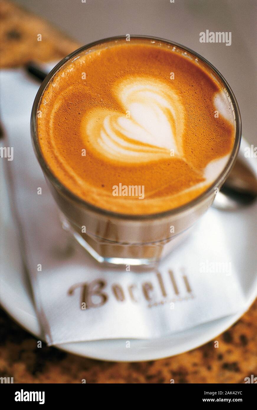 Café im "Café Bocelli" in Perth, Australien | usage worldwide Stock ...