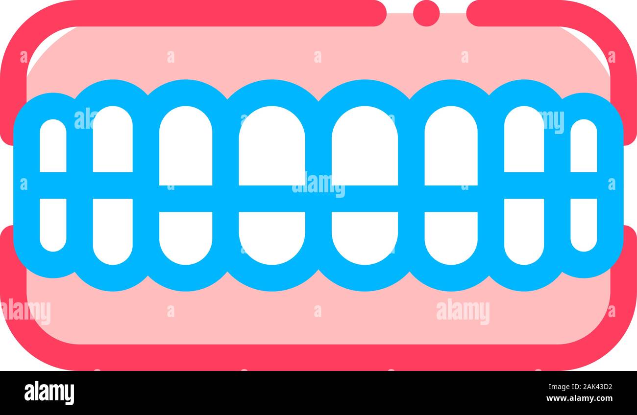 Fake tooth Stock Vector Images - Alamy