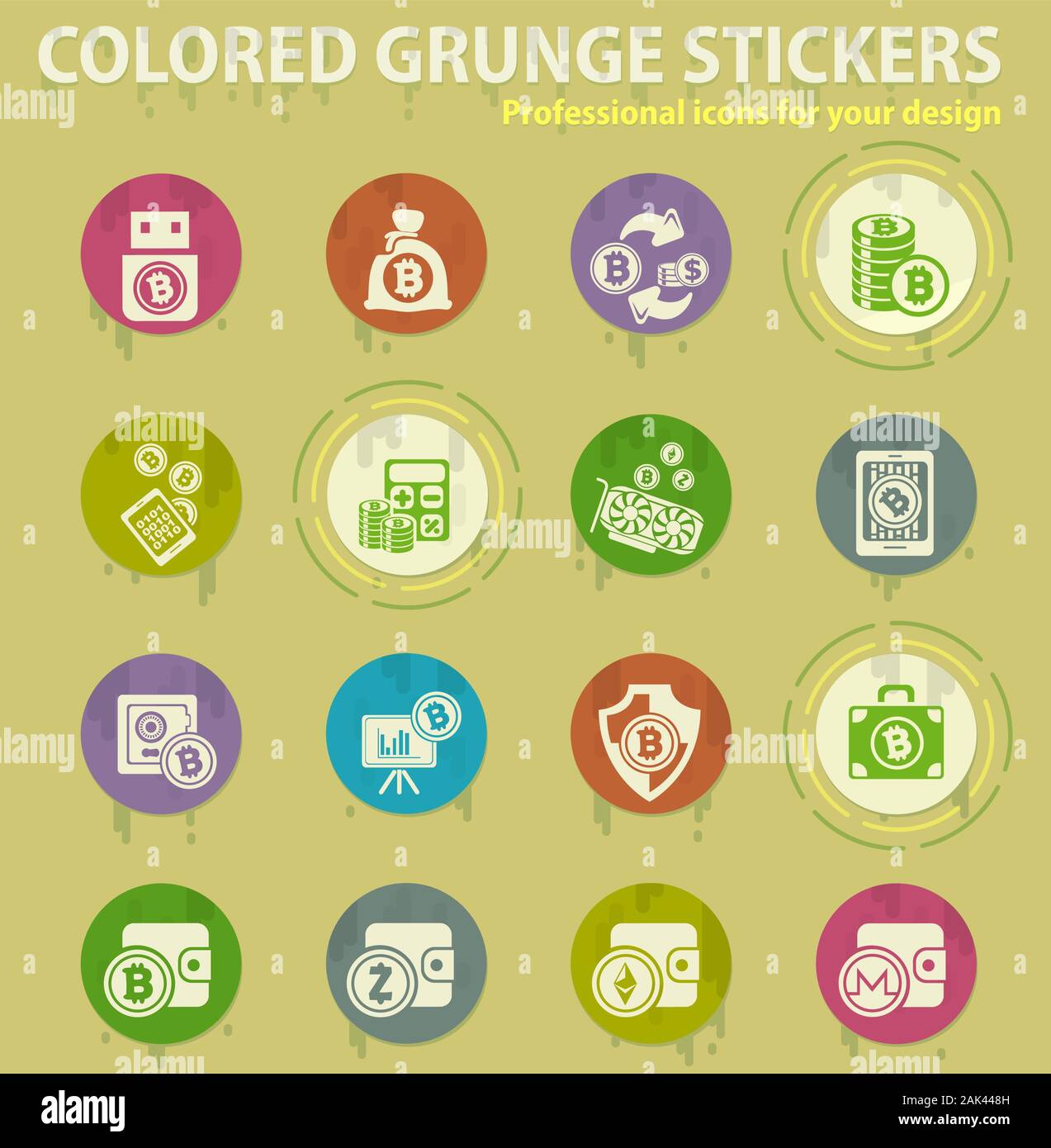 Dirty coin Stock Vector Images - Alamy
