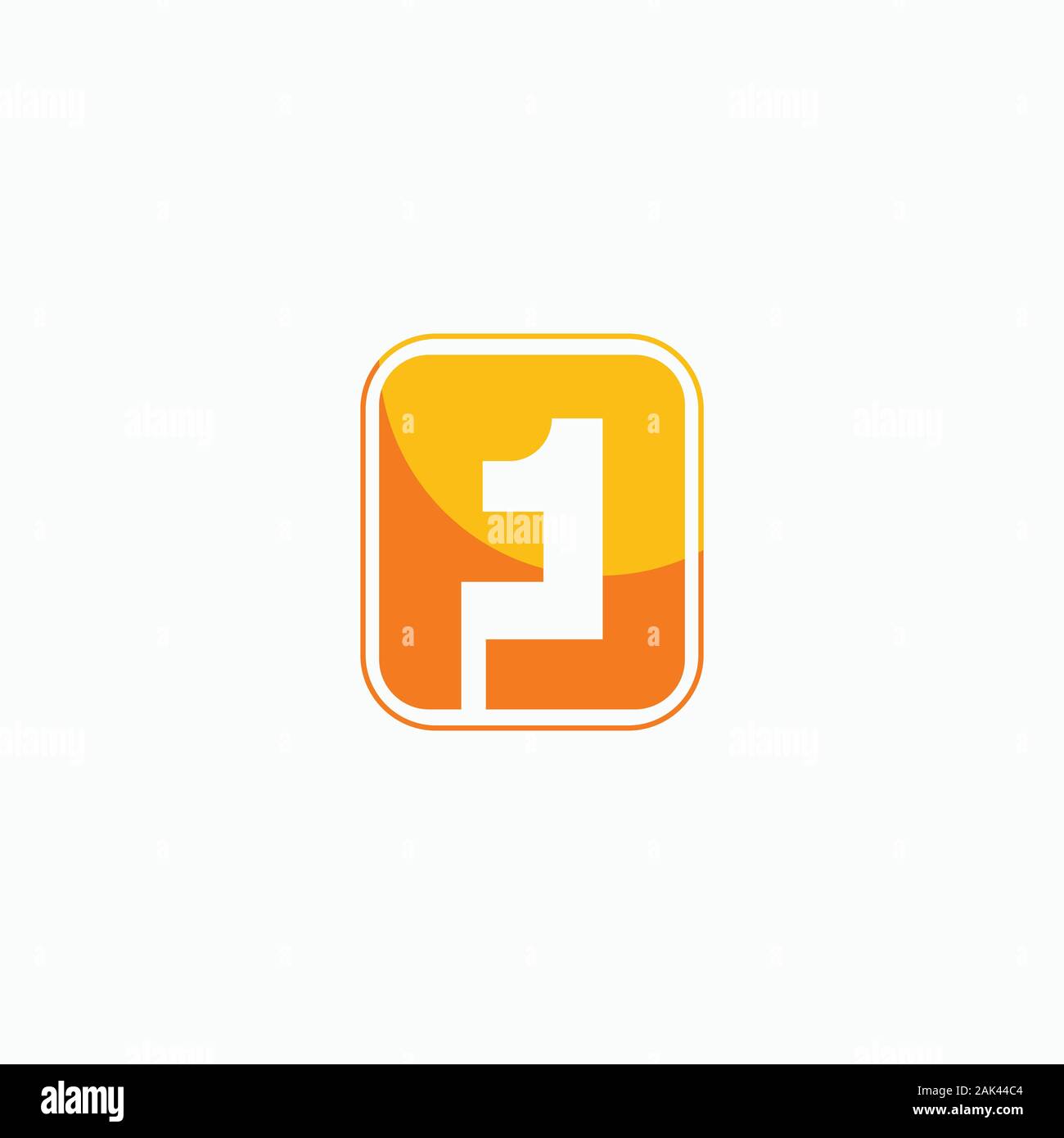 Initial letter fc or cf logo vector design template Stock Vector Image ...