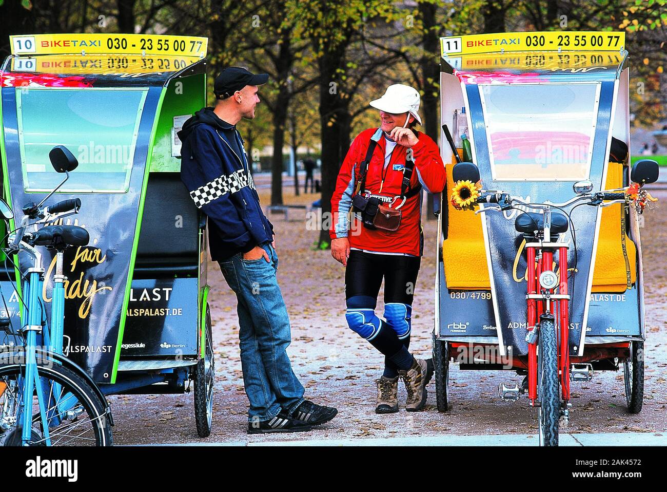 Bike-Taxis, Berlin | usage worldwide Stock Photo - Alamy