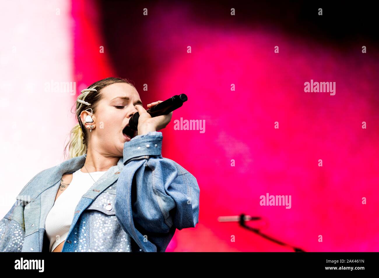 Aarhus, Denmark. 6th, June 2019. The Swedish singer and songwriter Tove ...