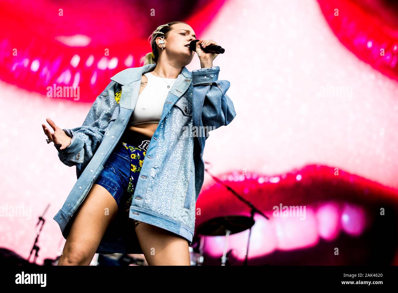 Aarhus, Denmark. 6th, June 2019. The Swedish singer and songwriter Tove ...