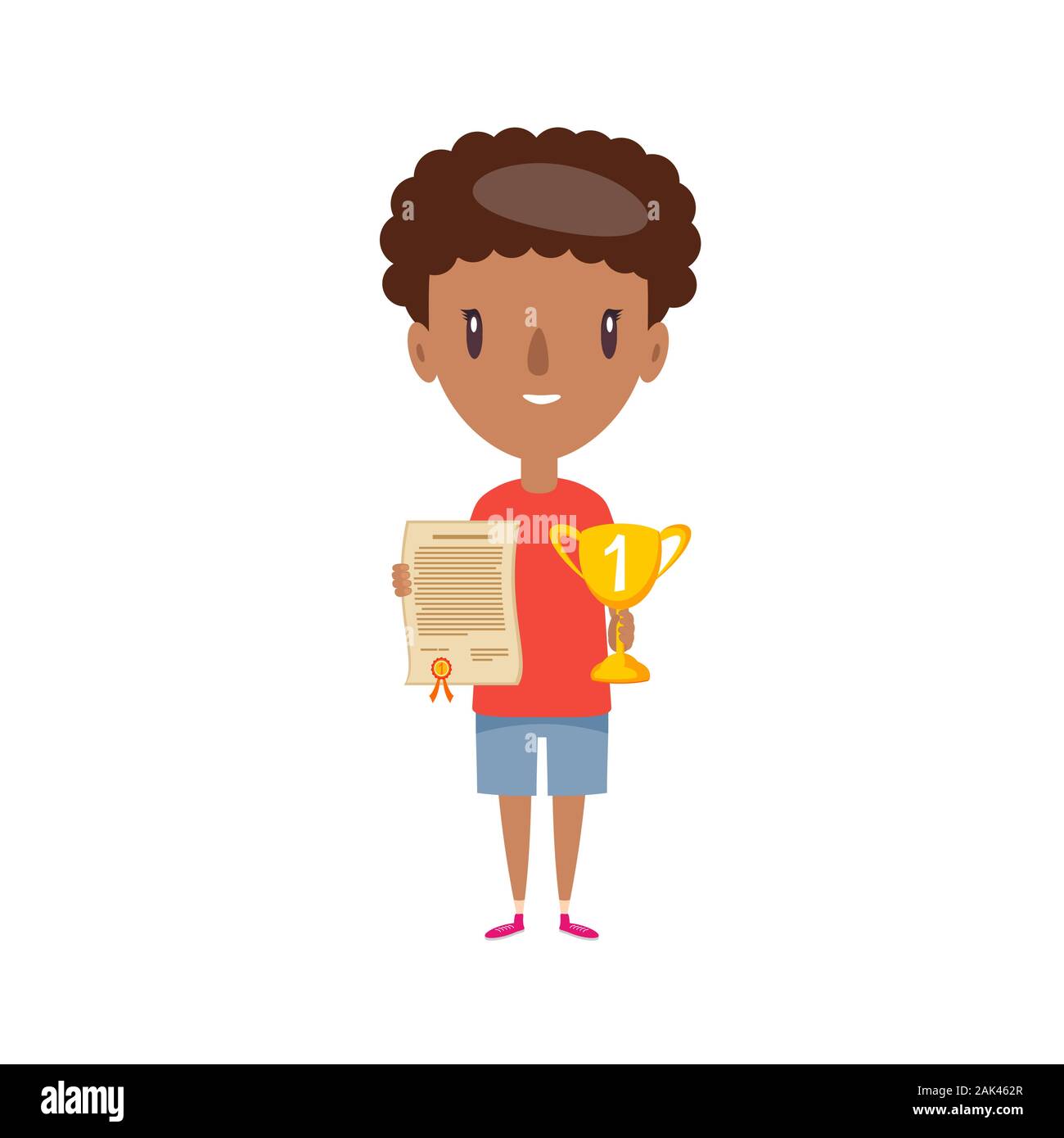 Smiling Student Clipart