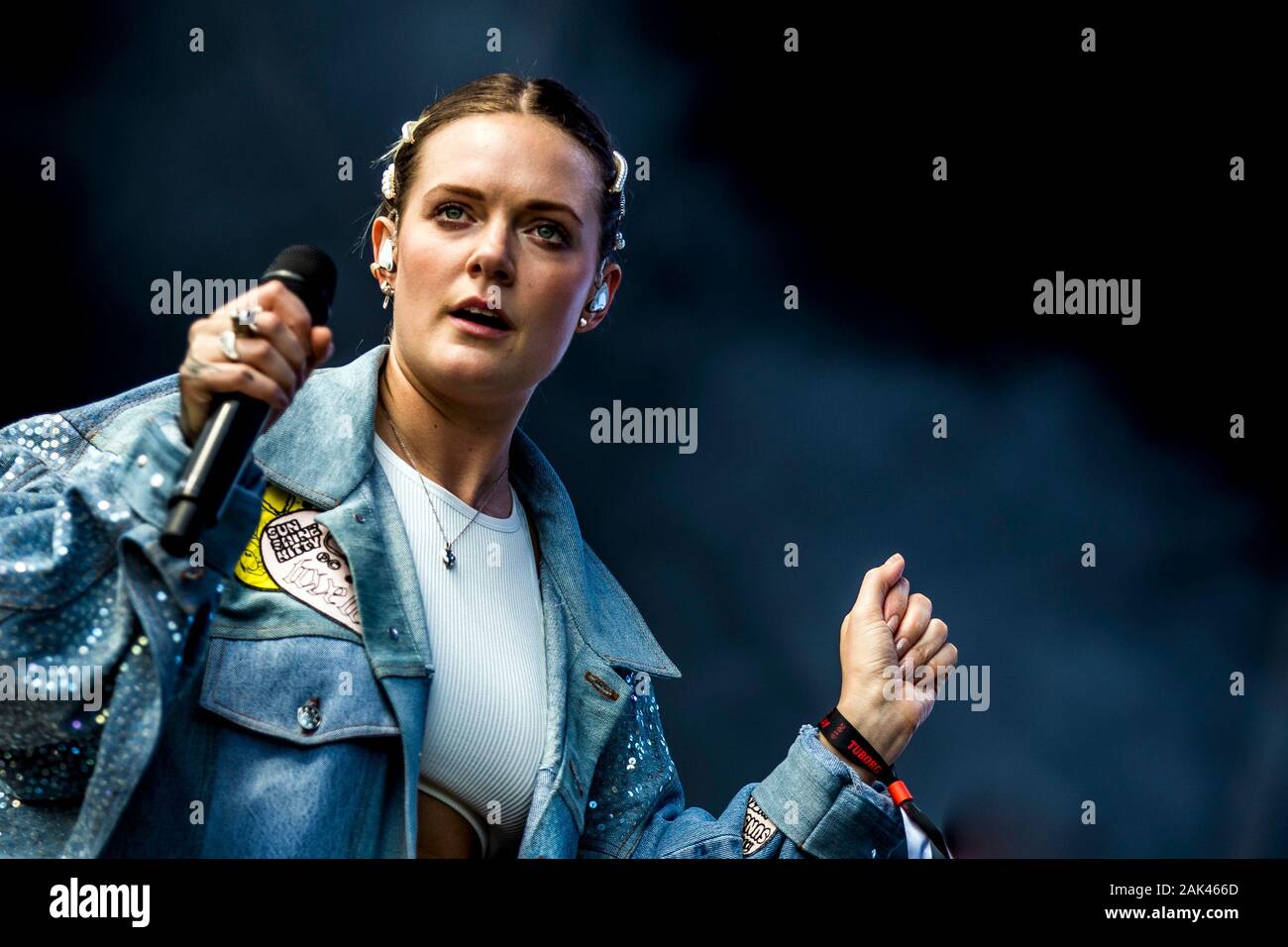 Aarhus, Denmark. 6th, June 2019. The Swedish singer and songwriter Tove ...