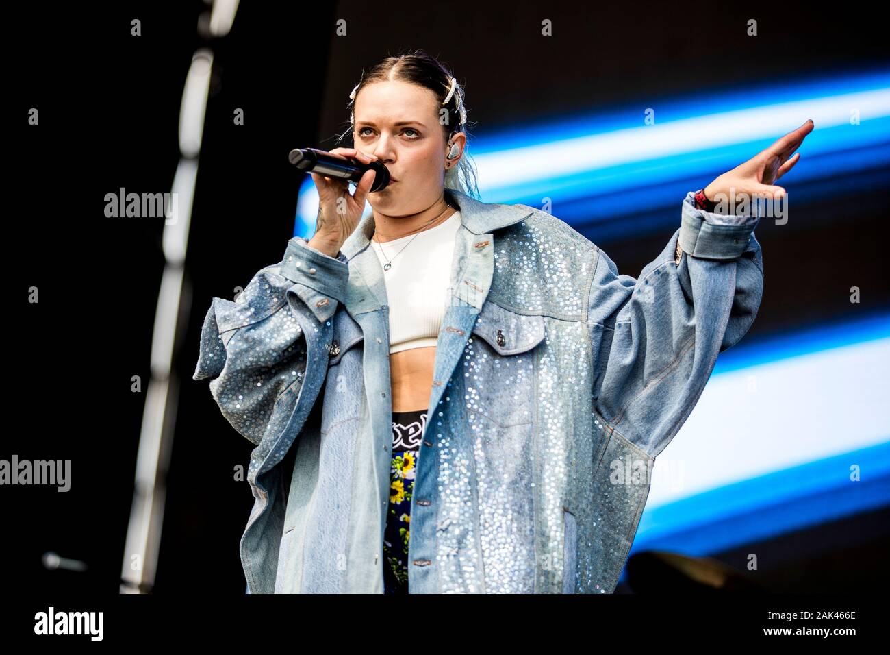 Aarhus, Denmark. 6th, June 2019. The Swedish singer and songwriter Tove ...