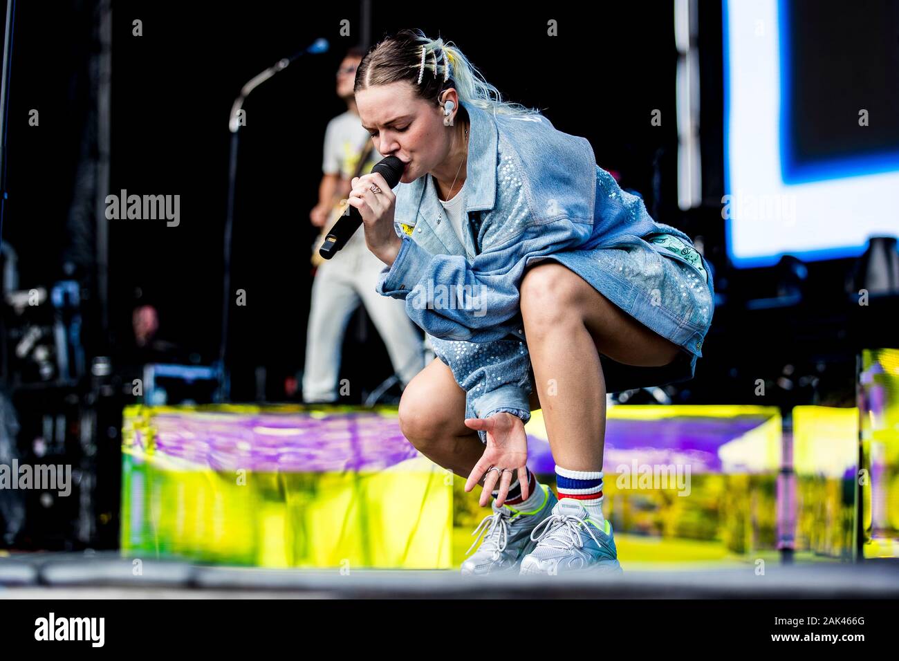 Aarhus, Denmark. 6th, June 2019. The Swedish singer and songwriter Tove ...