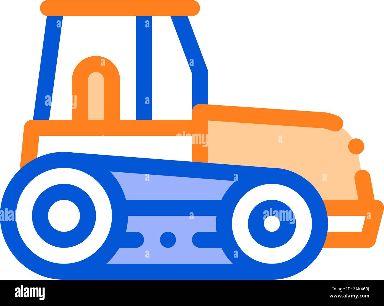 Caterpillar loader Stock Vector Images - Alamy